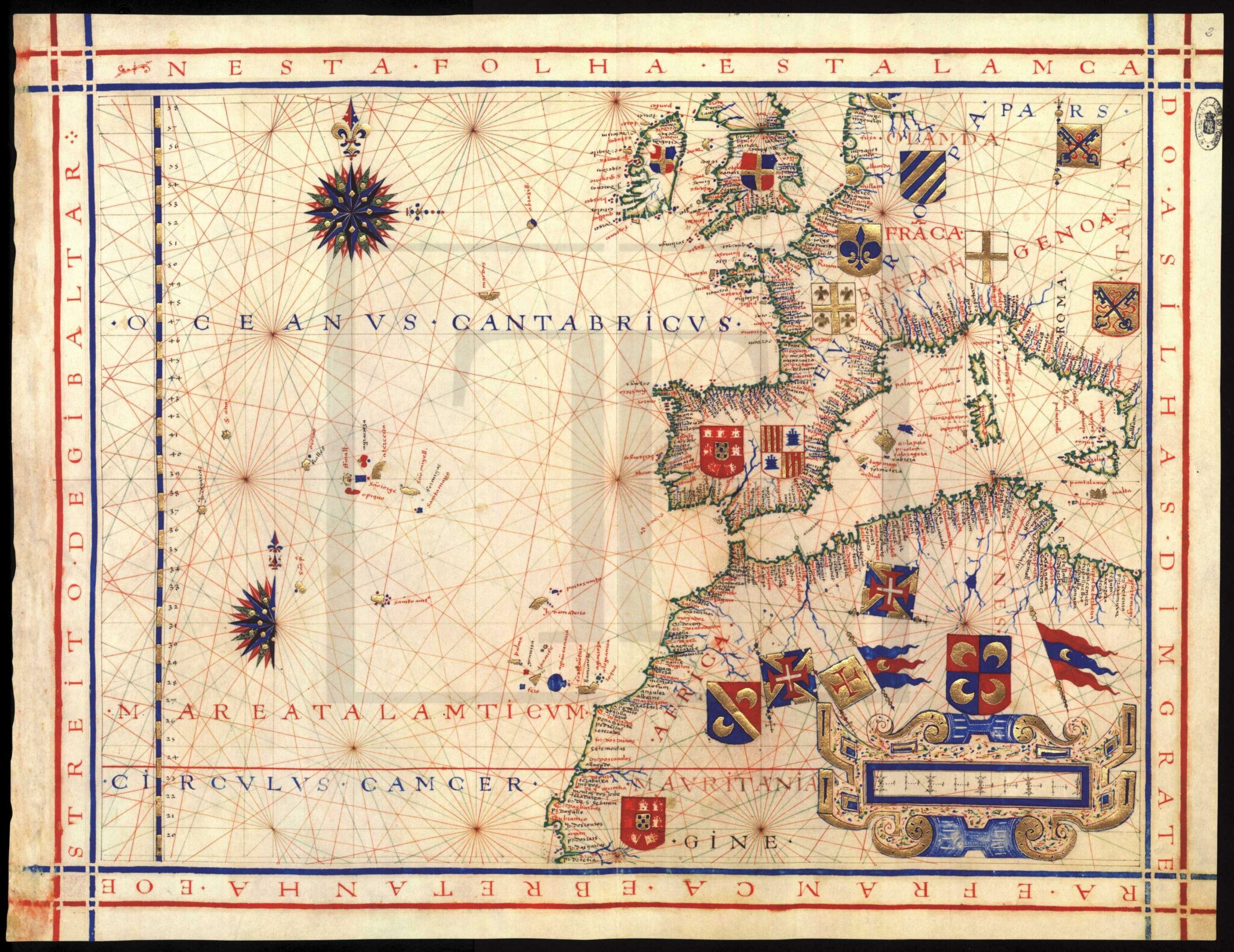 The merchandise products: Atlas of Fernão Vaz Dourado, 1571 - Digital ...